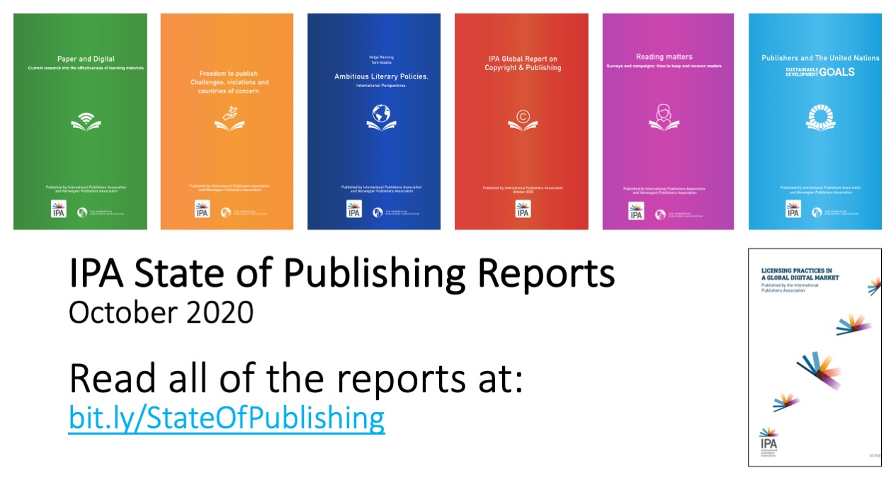 IPA Launches new State of Publishing Reports – International Publishers ...