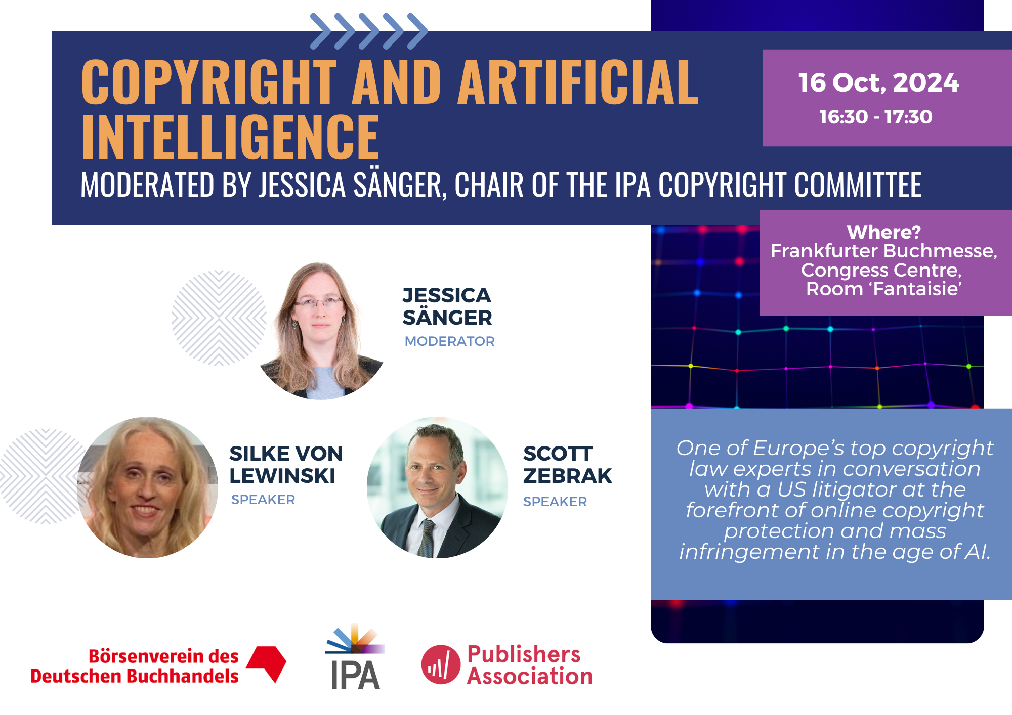 IPA AI Event at Frankfurt to focus on copyright law and litigation ...
